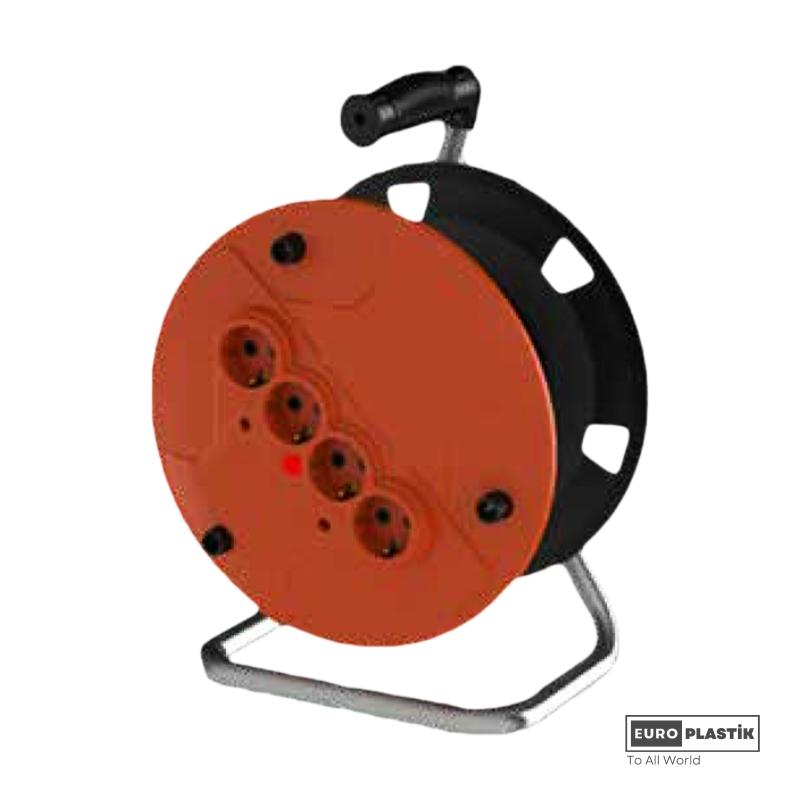 Plastic Cable Reel 35m 3 x 1,5mm (Covered) | EURO Plastik