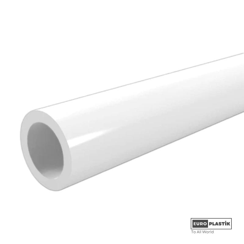 20mm PVC Straight Pipe High Series (Non-Flammable) | EURO Plastik